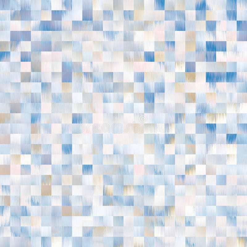 Optical Low Poly Pixel Grid Dye Blur Texture Background. Seamless ...