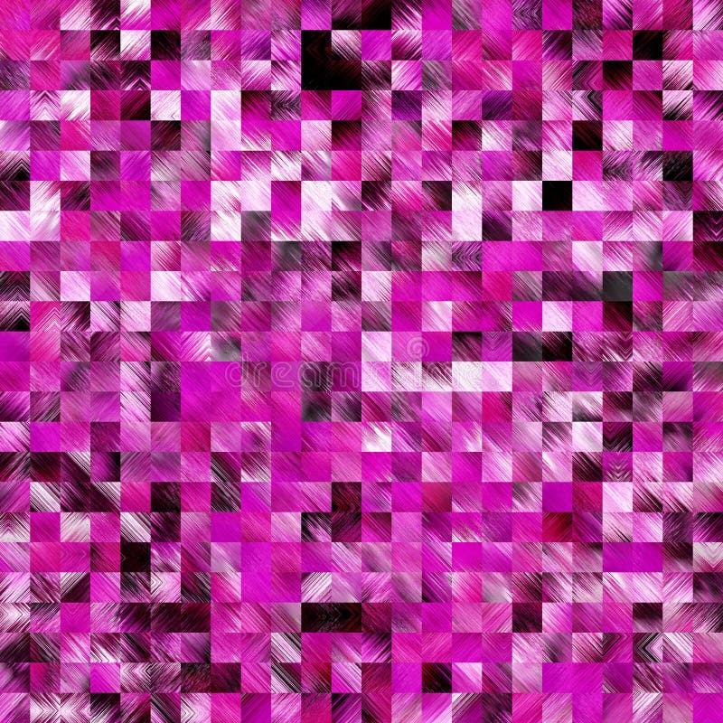 Optical Low Poly Pixel Grid Dye Blur Texture Background. Seamless ...