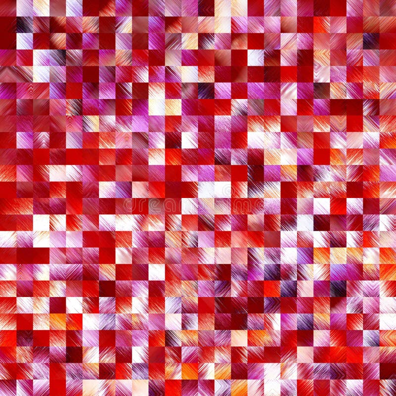 Optical Low Poly Pixel Grid Dye Blur Texture Background. Seamless ...