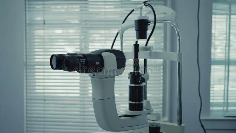Optical Microscope in a Lab Setting Stock Photo - Image of optics ...