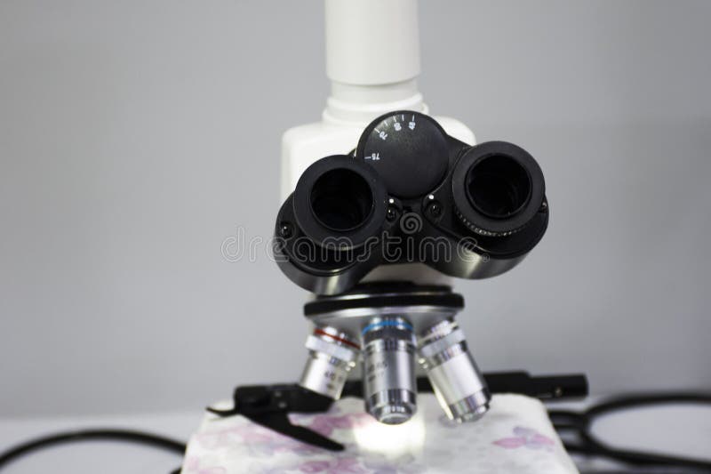 Optical Microscope for Scientist Worker and Lab Technician Use Test ...
