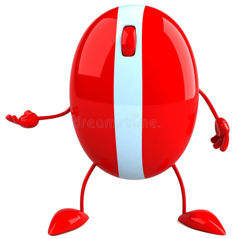 Optical mouse stock illustration. Illustration of desk - 4548663