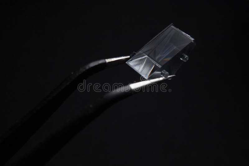Optical pentaprism stock photo. Image of clip, science - 183600516