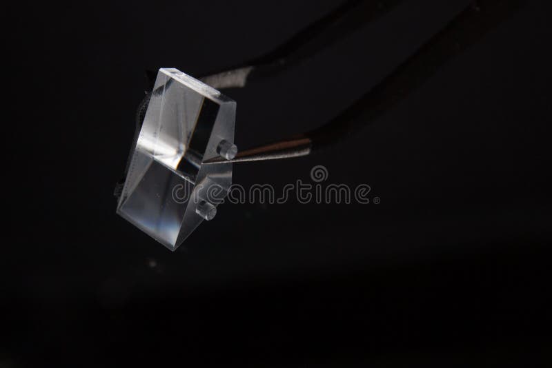 Optical pentaprism stock photo. Image of clip, science - 183600520