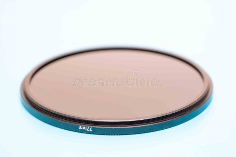 Optical Polarizing Filter for Photography Stock Image - Image of flash ...