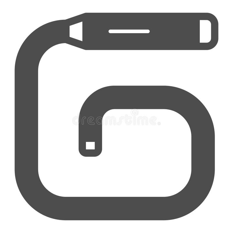 Optical Probe Solid Icon, Optical Equipment Concept. Vector Graphics ...