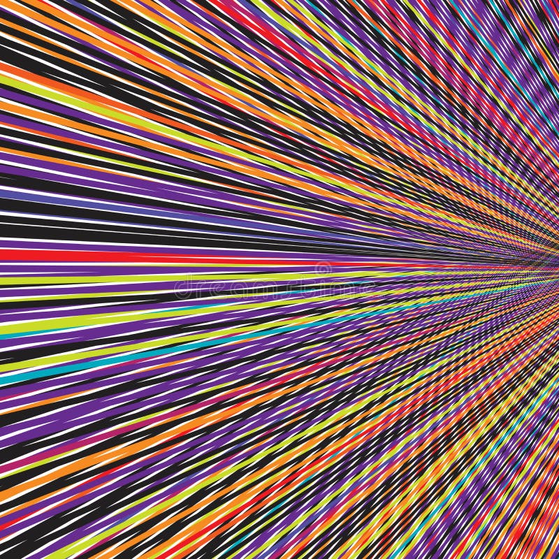 Optical Rainbow Spectrum Colorful Stripe Abstract Illusion Background ...