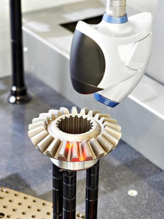 Optical 3D Surface Measurement System Stock Image - Image of control ...