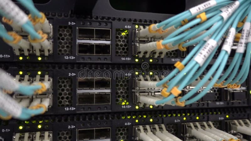 Optical Server is Located Behind the Iron Door of the Data Center ...