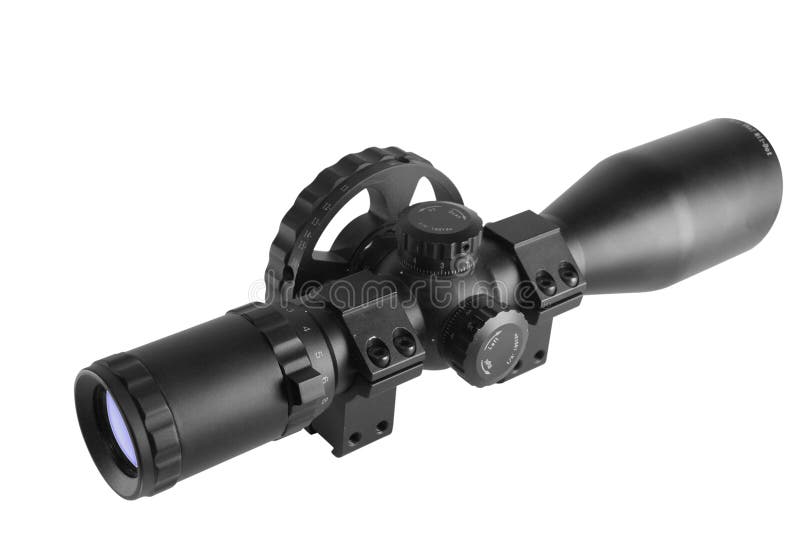 Optical sight stock image. Image of remote, army, goal - 6057819