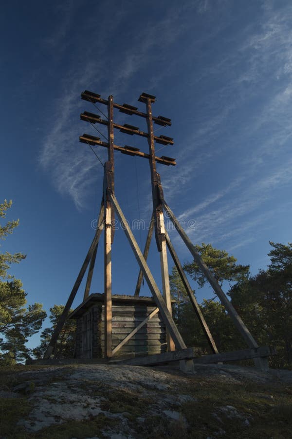 Optical telegraph stock photo. Image of grisslehamn, telegraph - 46646188