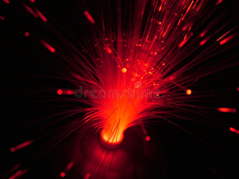 Optical wires stock image. Image of technology, abstract - 519095