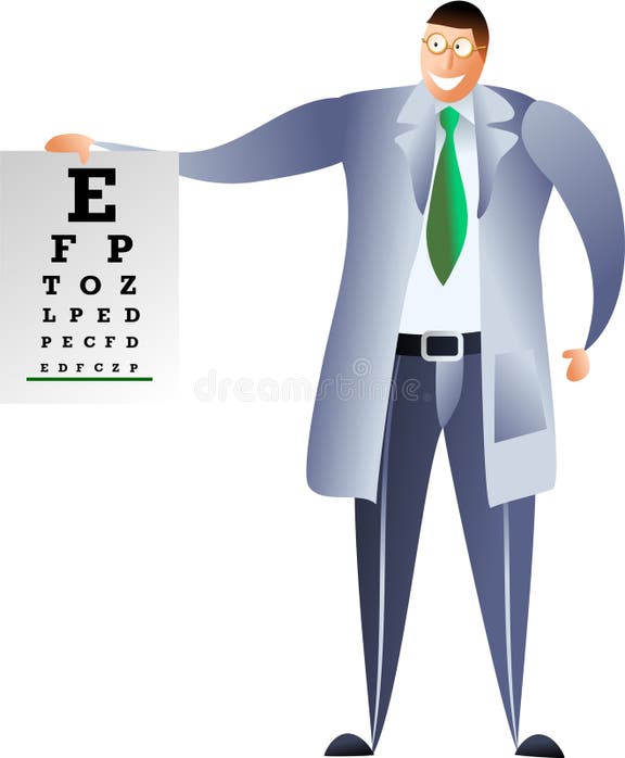 Optician Eye Test Cartoon Stock Illustrations – 1,097 Optician Eye Test ...