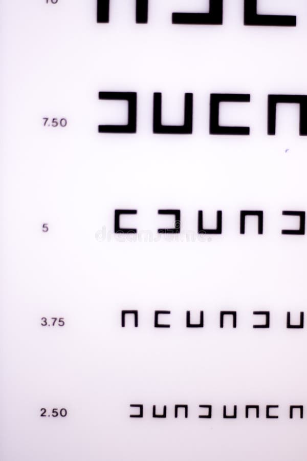 Optician eye test chart stock image. Image of optometry - 92491919
