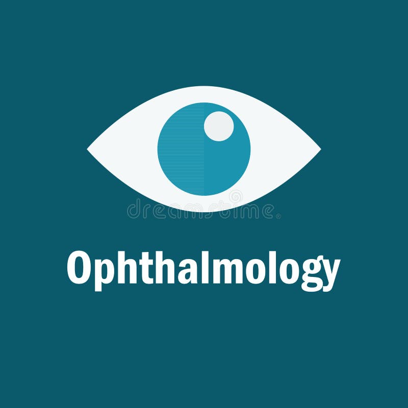 Optician Vector Logo. Ophthalmology Icon Stock Vector - Illustration of ...