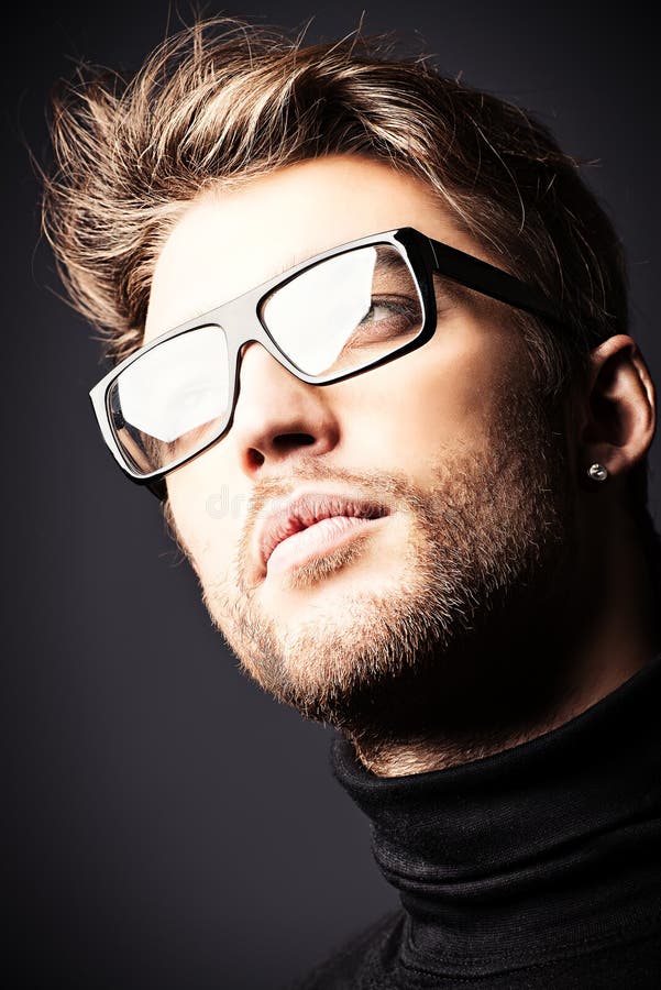 Distinguished stock image. Image of looking, computer - 35019089