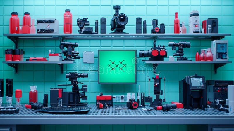 In Optics Laboratories, Experiment with Laser Devices. in Optics ...