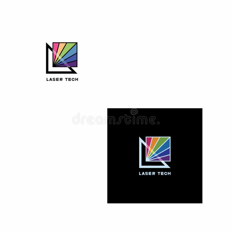 Optics and Laser Technology Stock Vector - Illustration of sticker ...