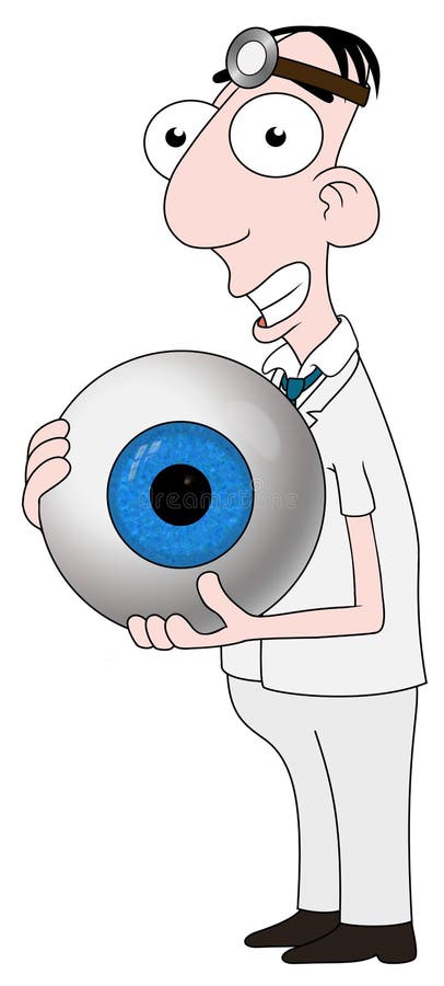 Optiker stock abbildung. Illustration von optik, mann - 19972336