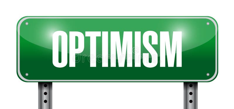 Optimism Street Sign Illustration Design Stock Photos - Free & Royalty ...