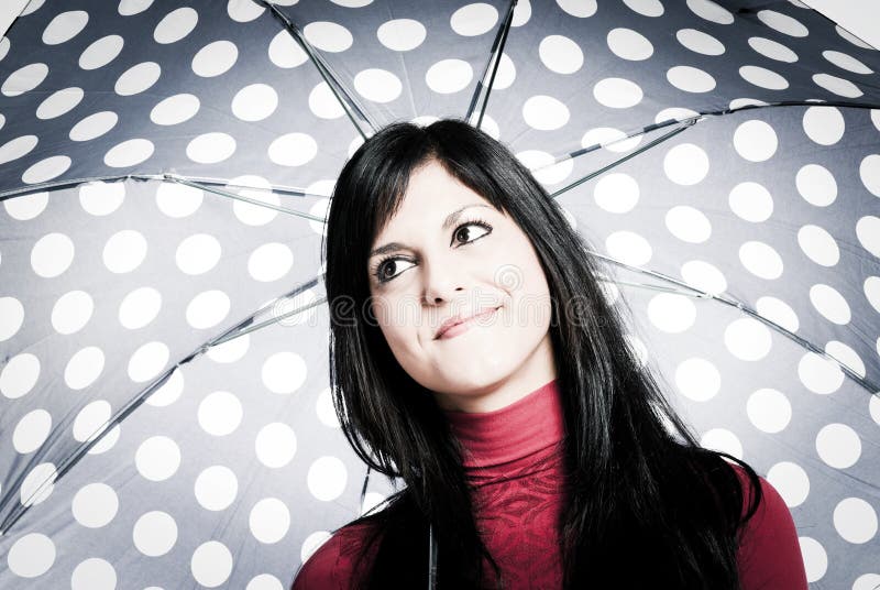 Optimist girl stock image. Image of playful, eyes, dark - 22010385