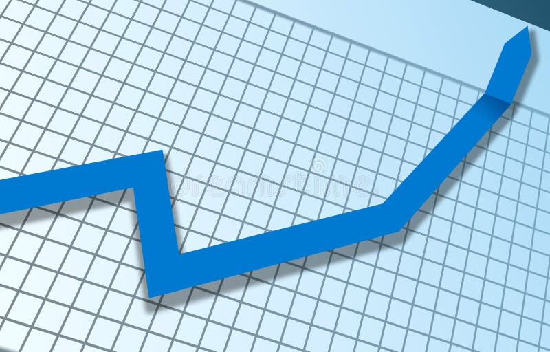 Optimistic graph stock image. Image of earning, boom, money - 397487