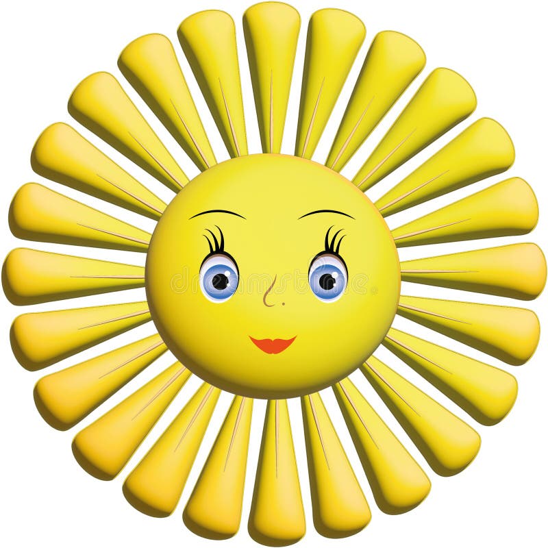 Smiley Face Sunflower Stock Illustrations – 134 Smiley Face Sunflower ...