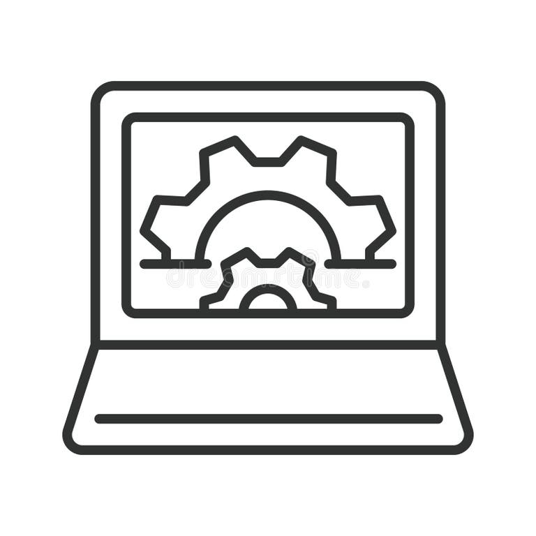 Optimization Icon in Line Design. Optimization, Efficiency, Improve, Performance, Streamline ...