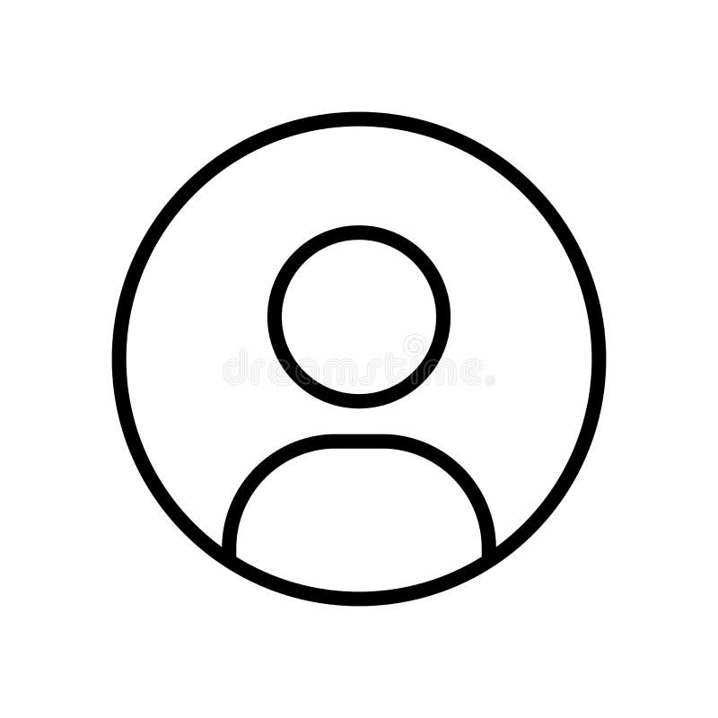 Profile Icon or Account Icon or Etc. Vector. Stock Vector ...