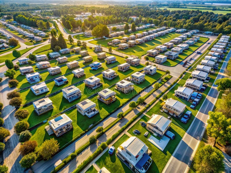 Optimize Your RV Park Layout a Comprehensive Aerial Site Map Design for ...
