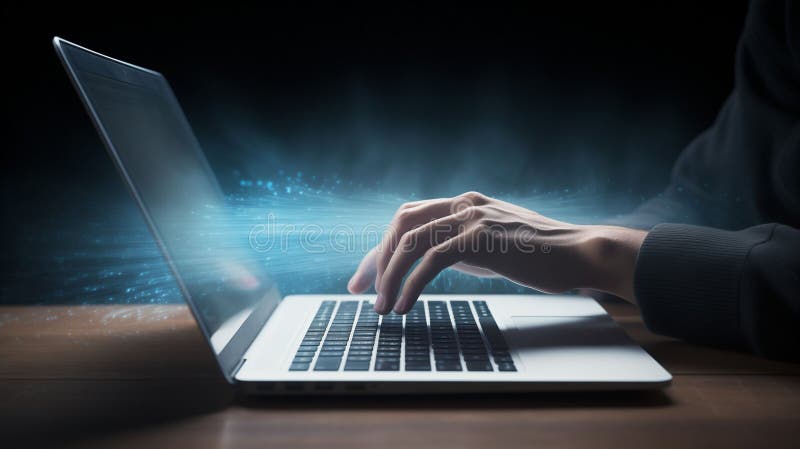 Optimized Efficiency: Dynamic Typing in Action Stock Illustration ...