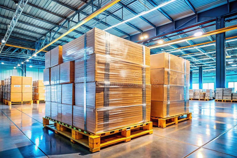 Optimized Warehouse Storage Efficient Logistics and Supply Chain ...