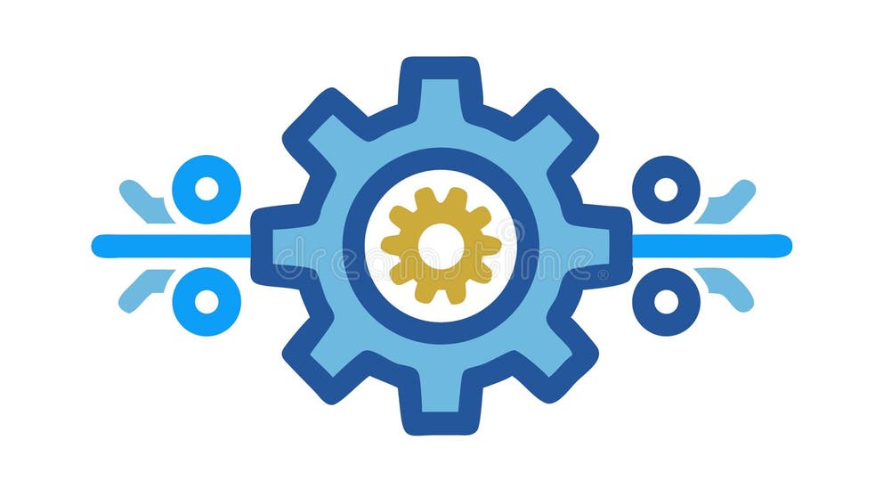 Optimized Workflow System Integration, Vector Design Generative AI Stock Vector - Illustration ...