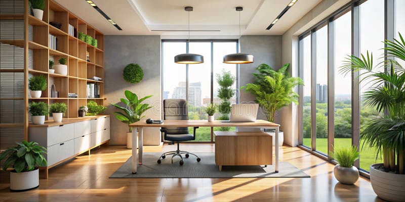 Optimizing Modern Office Spaces Layout Strategies Visual Balance and Aesthetic Workspace Design ...