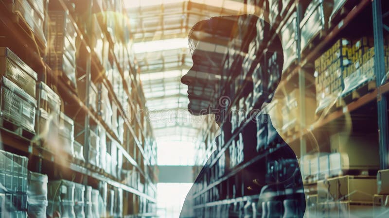 Optimizing the Supply Chain Stock Photo - Image of distribution ...