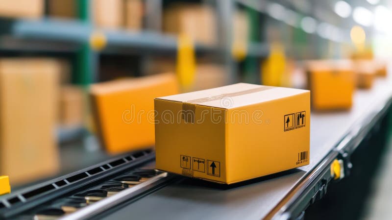 Optimizing Supply Chain and Order Fulfillment Process Stock Photo ...