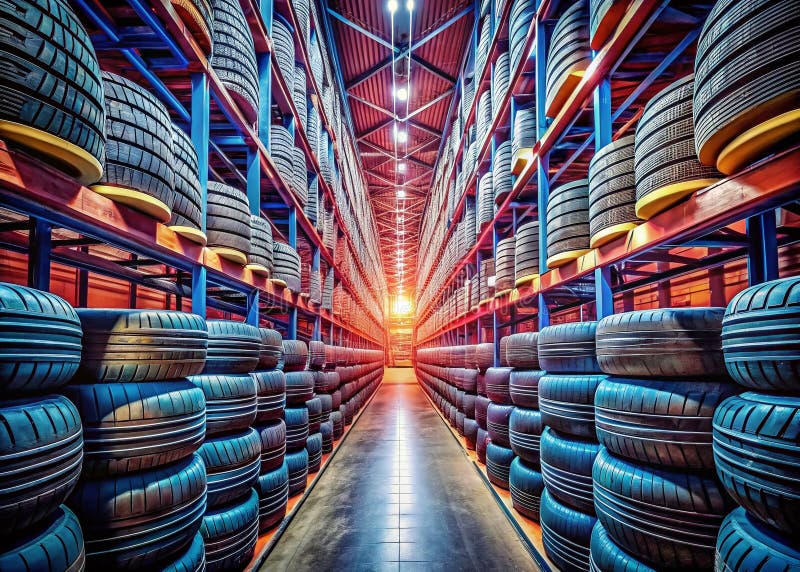 Optimizing Tire Inventory an Aerial Perspective on Warehouse Management ...