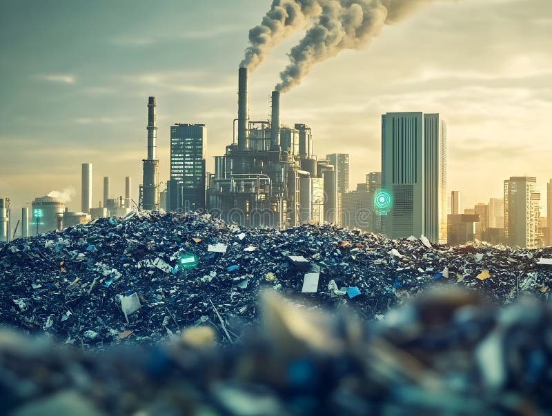 Optimizing Waste To Energy Efficiency in Urban Skylines Stock ...