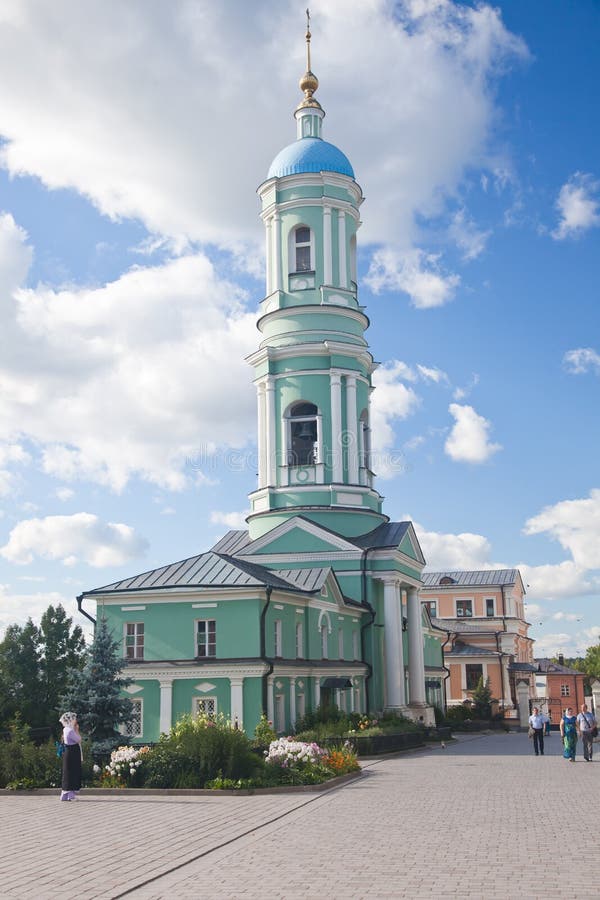 Optina Pustyn monastery. stock photo. Image of monastery - 57615184