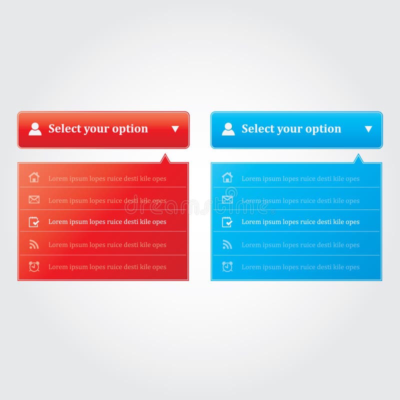 Option box stock illustration. Illustration of grade - 30682075