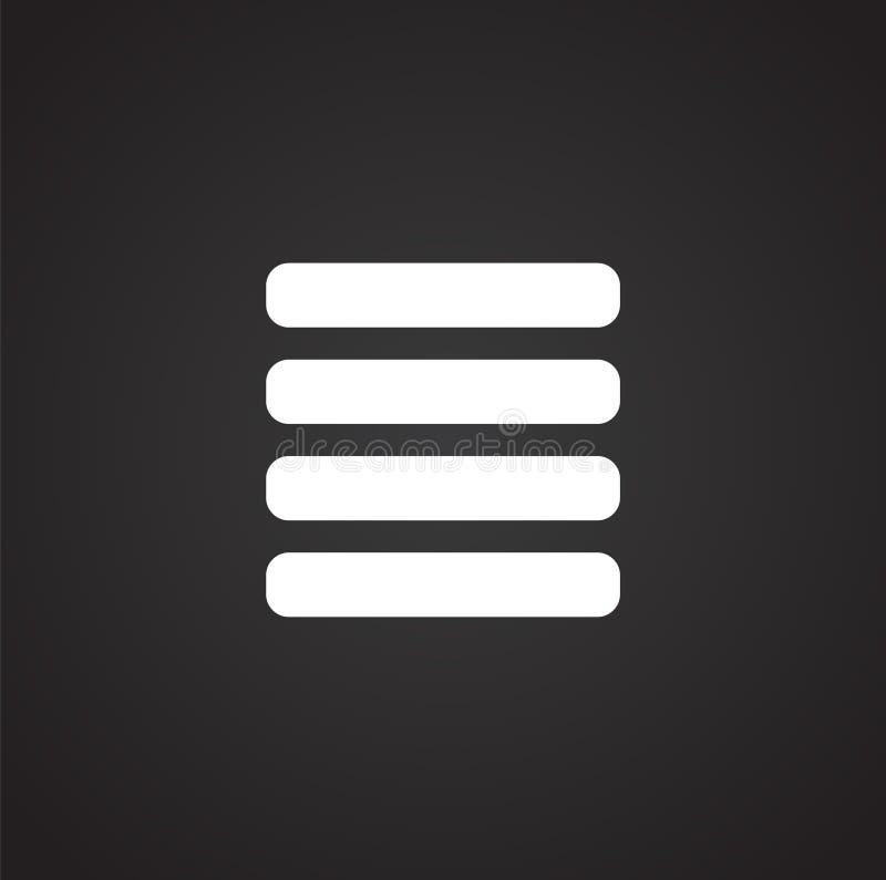 Option Button Icon on Background for Graphic and Web Design. Simple ...