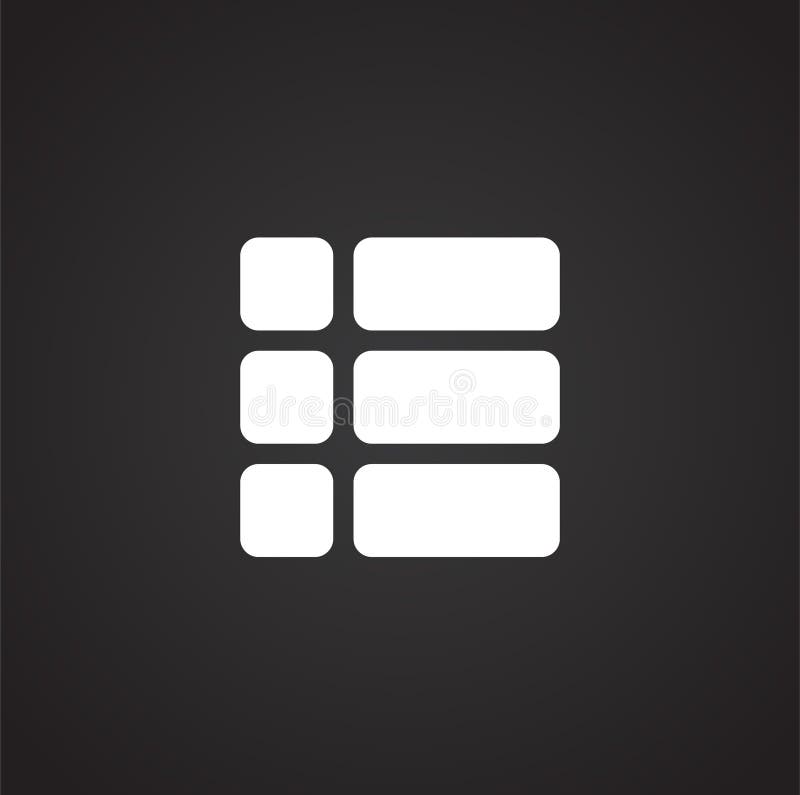 Option Button Icon on Background for Graphic and Web Design. Simple ...