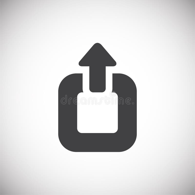 Option Button Icon on Background for Graphic and Web Design. Simple ...