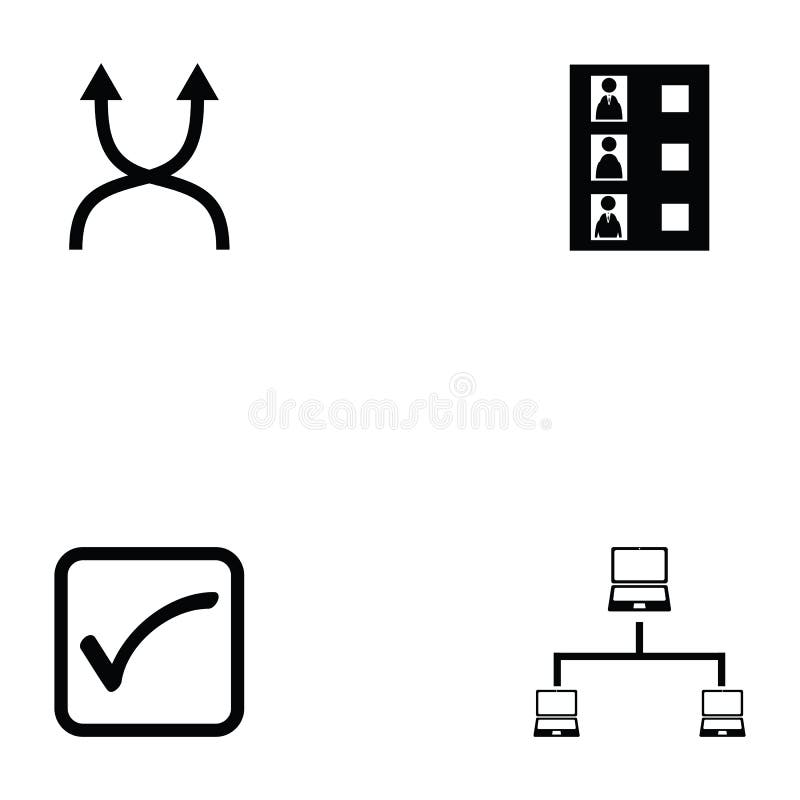 Option icon set stock vector. Illustration of isolated - 107350788