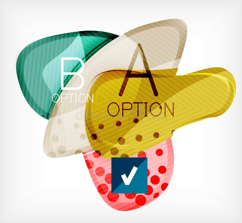 Option Infographic Presentation Layout Stock Vector - Illustration of ...