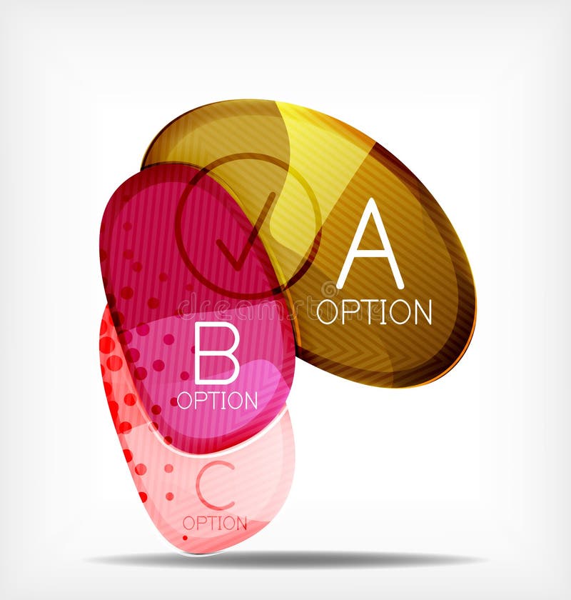 Option Infographic Presentation Layout Stock Vector - Illustration of ...