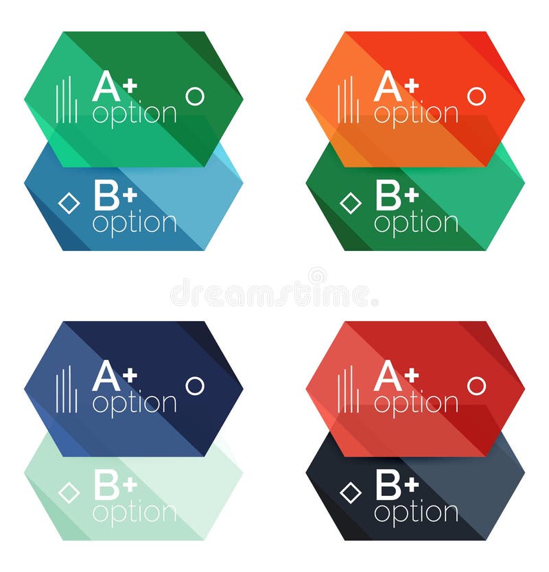 Option Infographic Templates Stock Vector - Illustration of choice ...