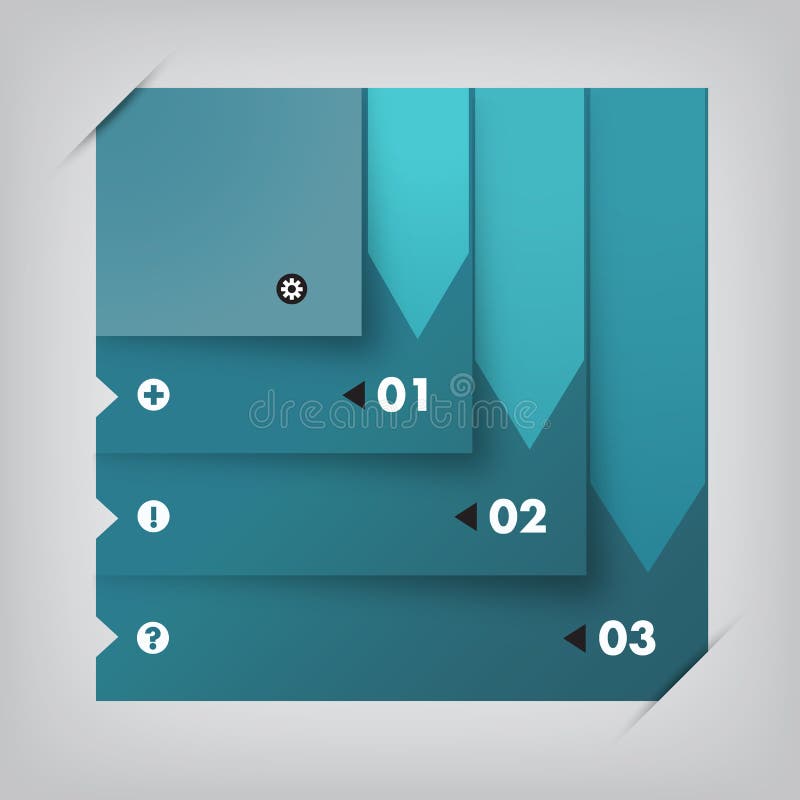 Option Labels - Progress Background Stock Vector - Illustration of ...