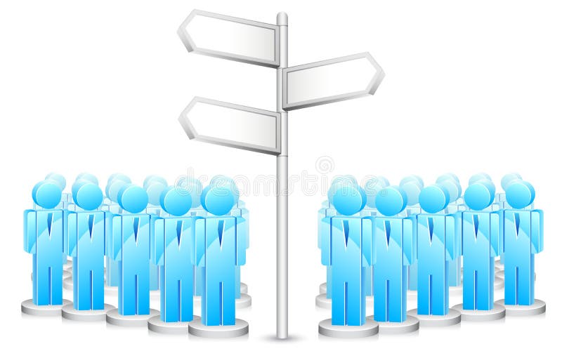 Option in Life stock vector. Illustration of direction - 26452698