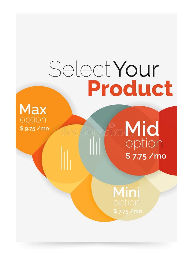 Option Select Infographic Banner Stock Illustration - Illustration of ...